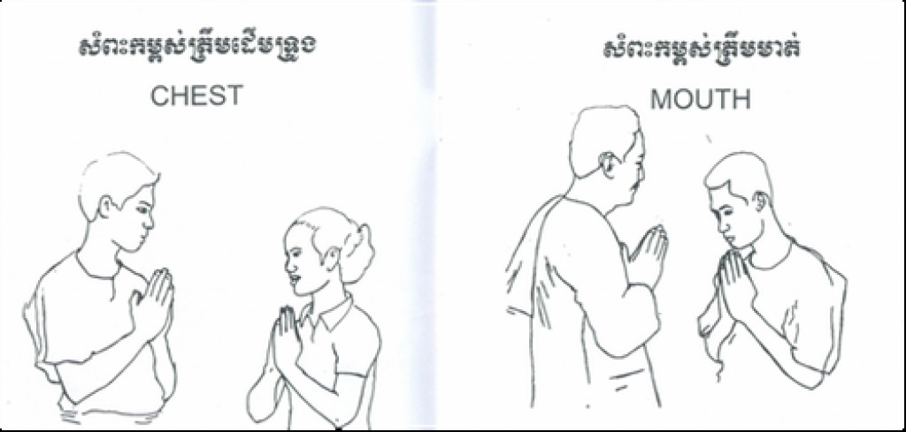 Cambodian Greeting (Sampeah) | IntoCambodia.org
